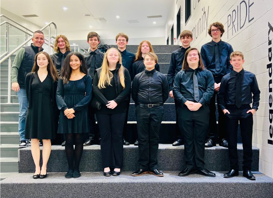 12 OHHS Band Members named to OMEA District 14 Honors Band