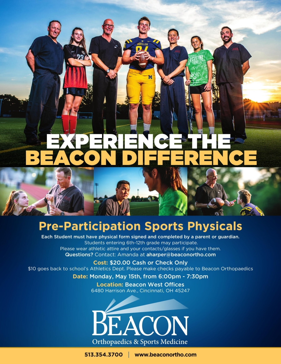 Pre-participation sports physicals held May 15