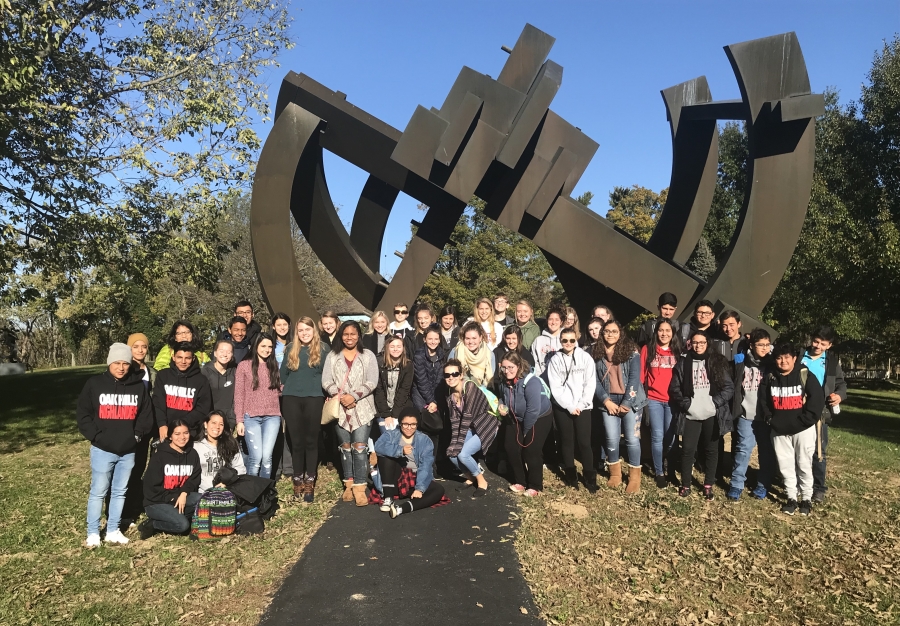 Pyramid Hill Field Trip with the Guatemalan Exchange Student