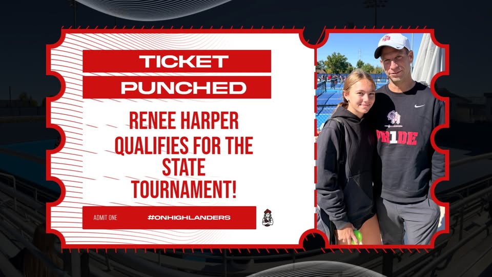 Highlander Girls' Tennis State Qualifier