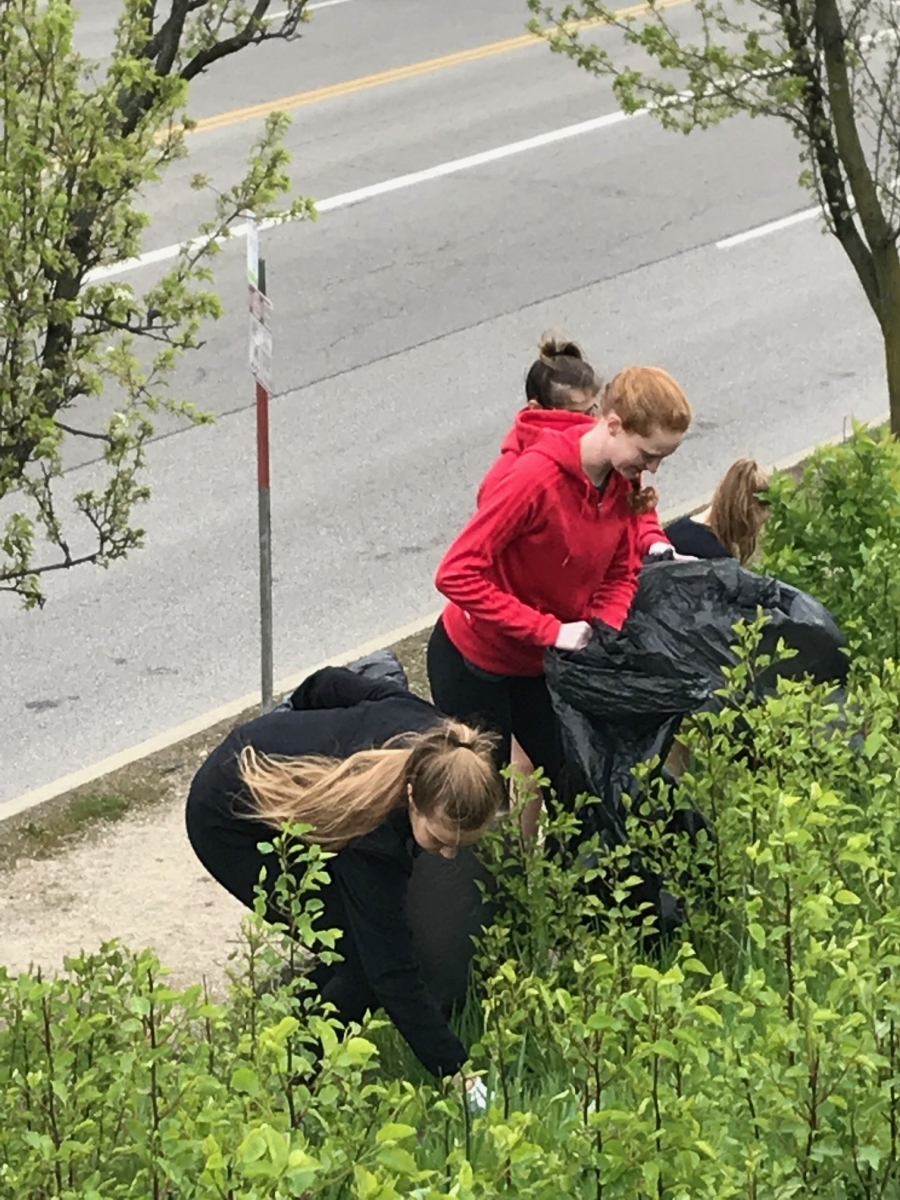 Making a clean sweep!